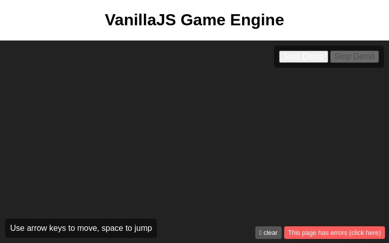 VanillaJS Game Engine ― Perchance Generator