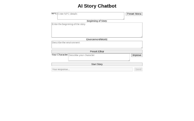 AI Story Chatbot ― Perchance Generator