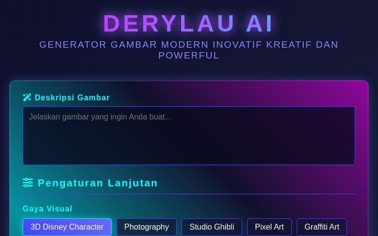 DERYLAU AI ― Perchance Generator