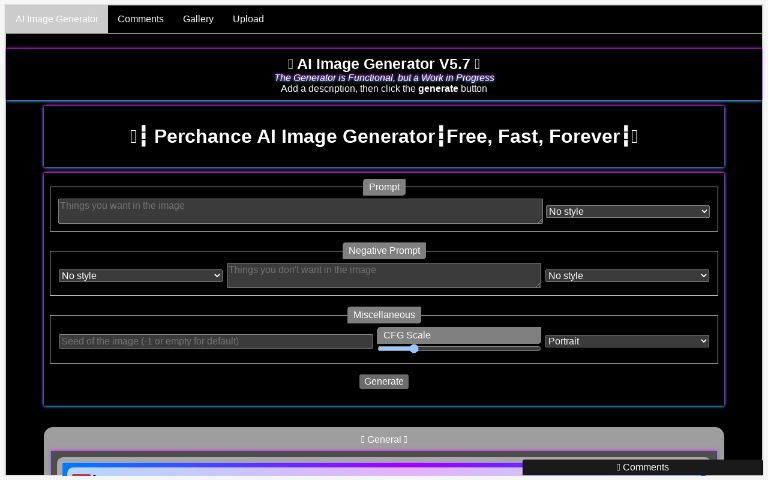 🪄┇ Perchance AI Image Generator┇Free, Fast, Forever┇🌌