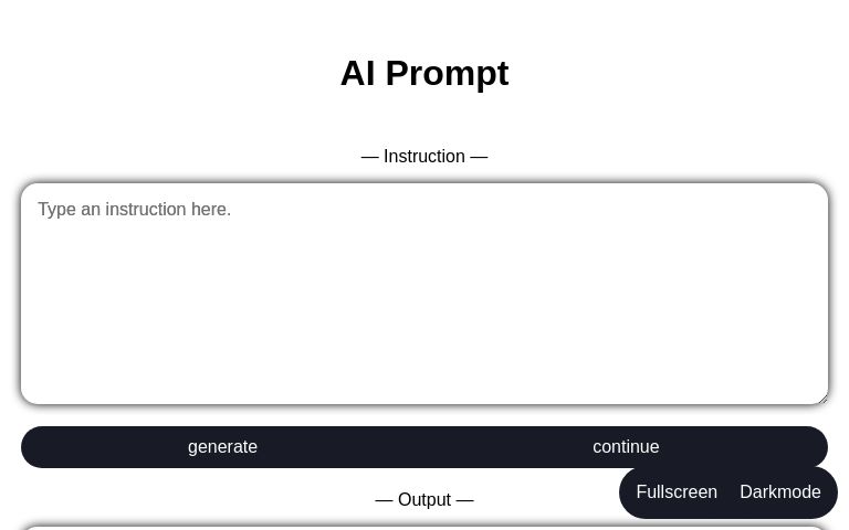 AI Prompt ― Perchance Generator