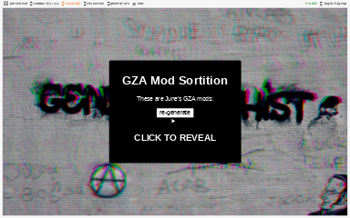 GZA Mod Sortition ― Perchance Generator