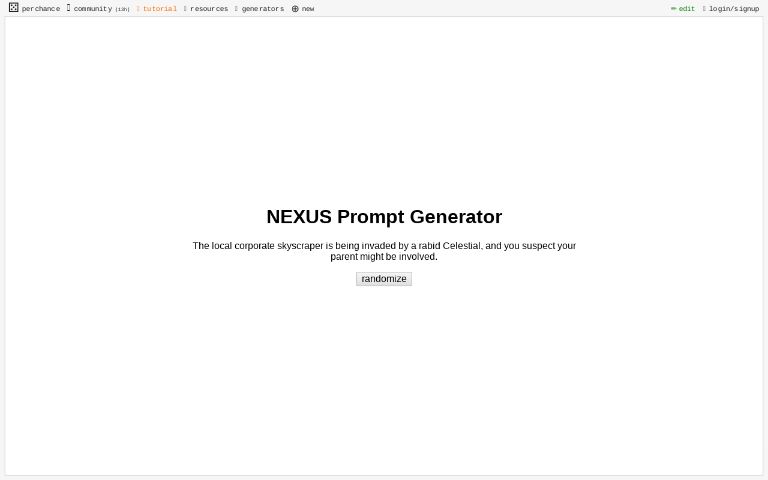 NEXUS Prompt Generator