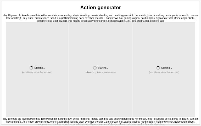 Action generator