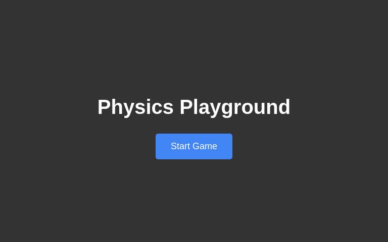 Physics Playground ― Perchance Generator