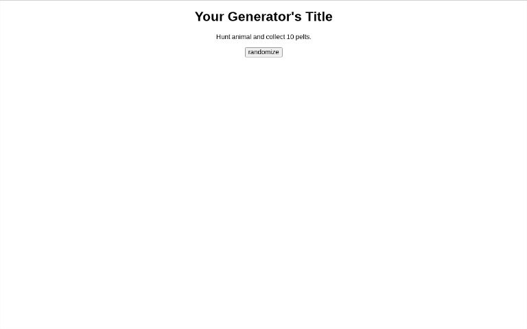 W95f30geuz ― Perchance Generator