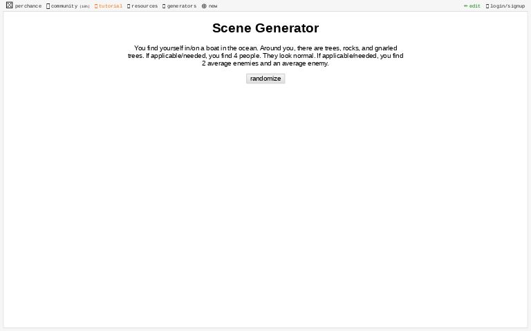 Scene Generator