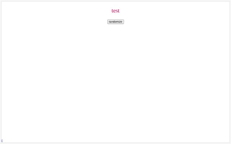 Wanderhome Letter ― Perchance Generator