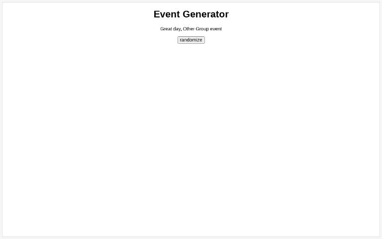 Event Generator