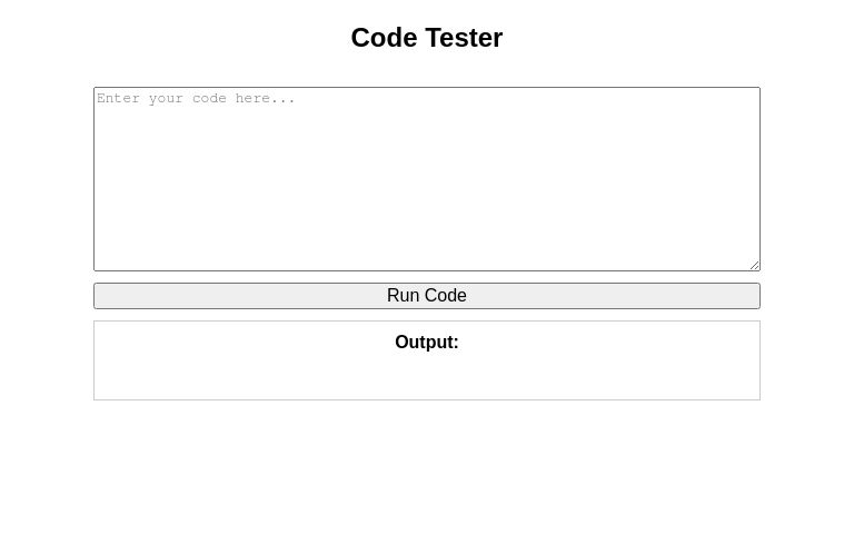 Code Tester ― Perchance Generator