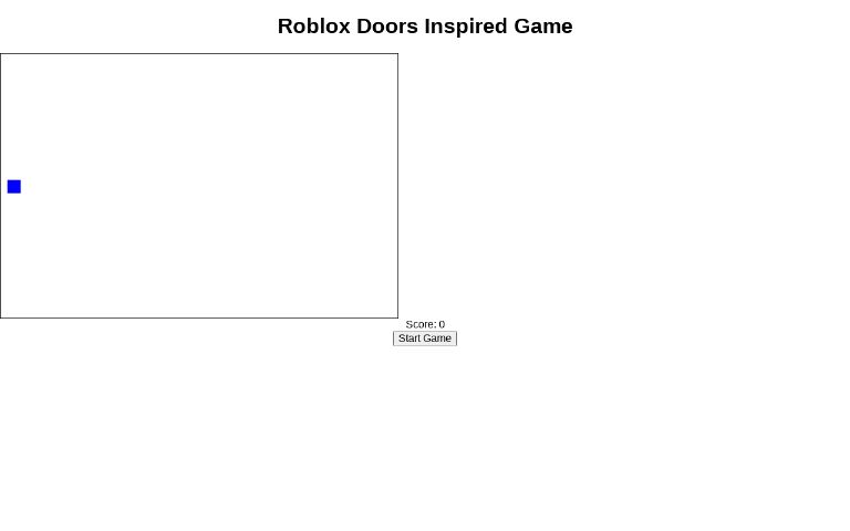 Roblox Doors Inspired Game ― Perchance Generator