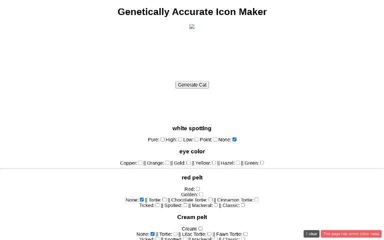 Genetically Accurate Icon Maker ― Perchance Generator