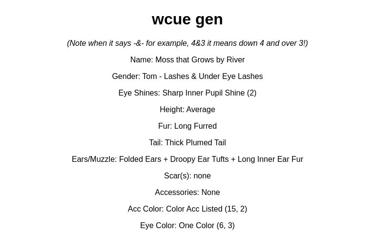 wcue gen