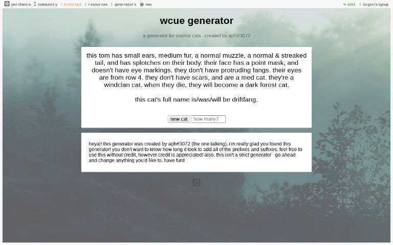 wcue generator