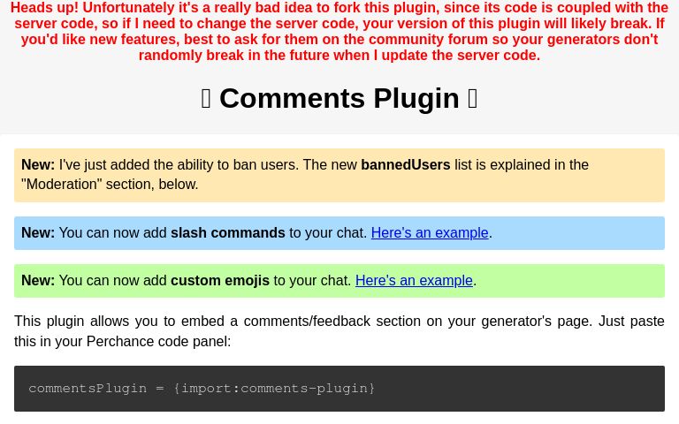 💬 Comments Plugin 💬