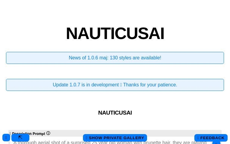 NauticusAI: Create Stunning Images with stable diffusion! 100% Free, No Sign-up Required, No ...