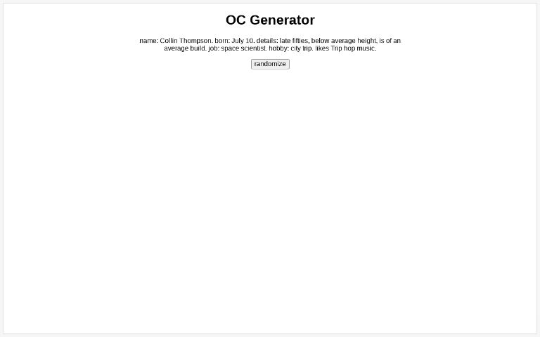 OC Generator