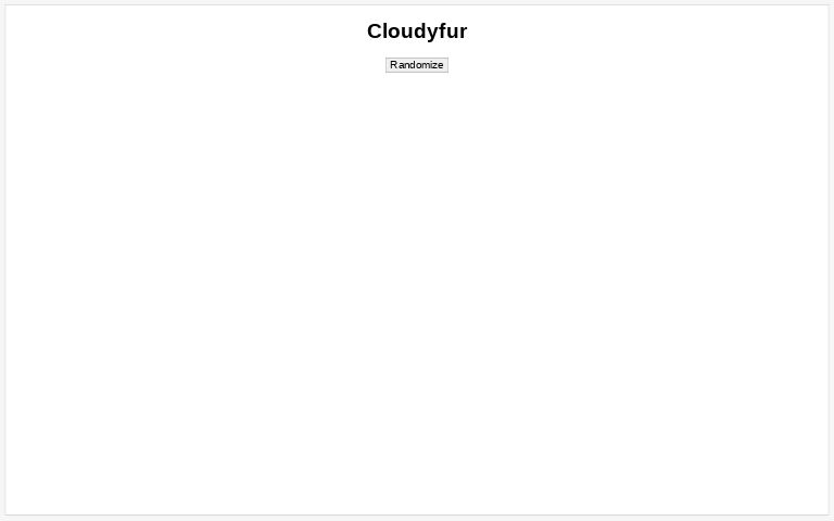 Hazybelly ― Perchance Generator