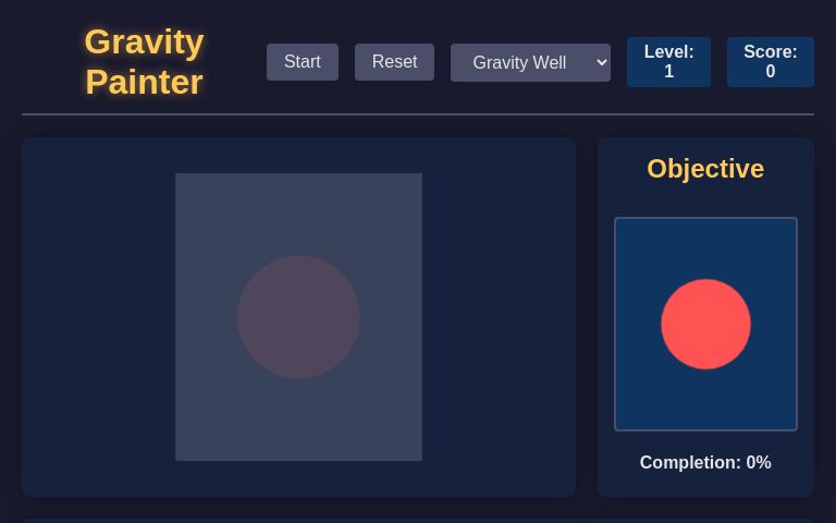 Gravity Painter ― Perchance Generator