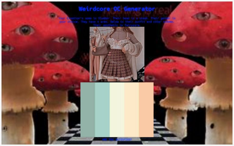 Weirdcore OC Generator