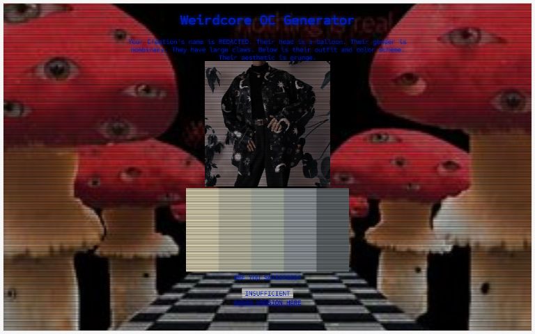 Weirdcore OC Generator