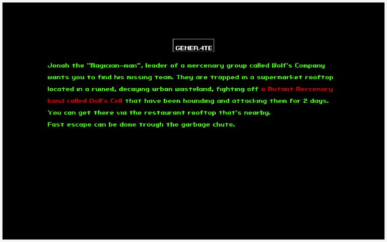 FALLOUT QUEST GENERATOR