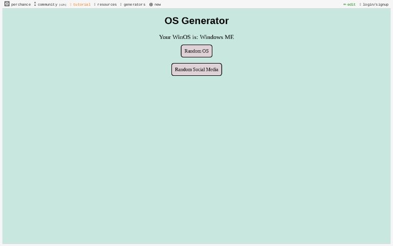 OS Generator