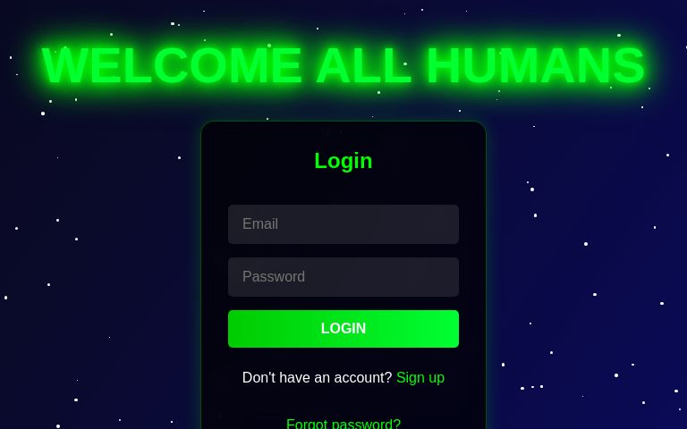 Welcome all humans ― Perchance Generator