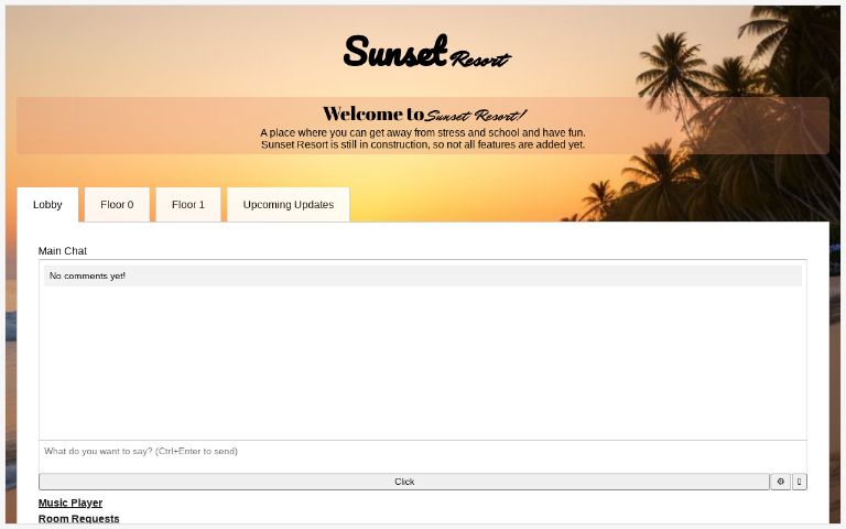 Sunset Resort ― Perchance Generator