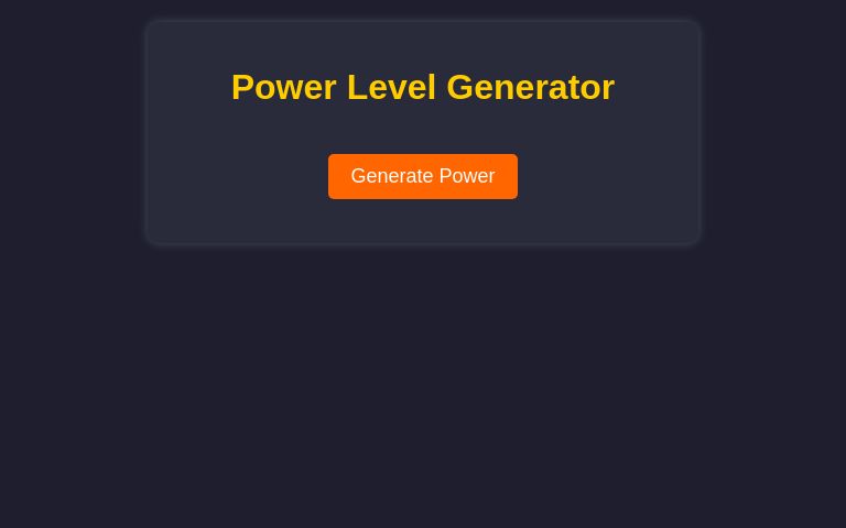 Power Level Generator