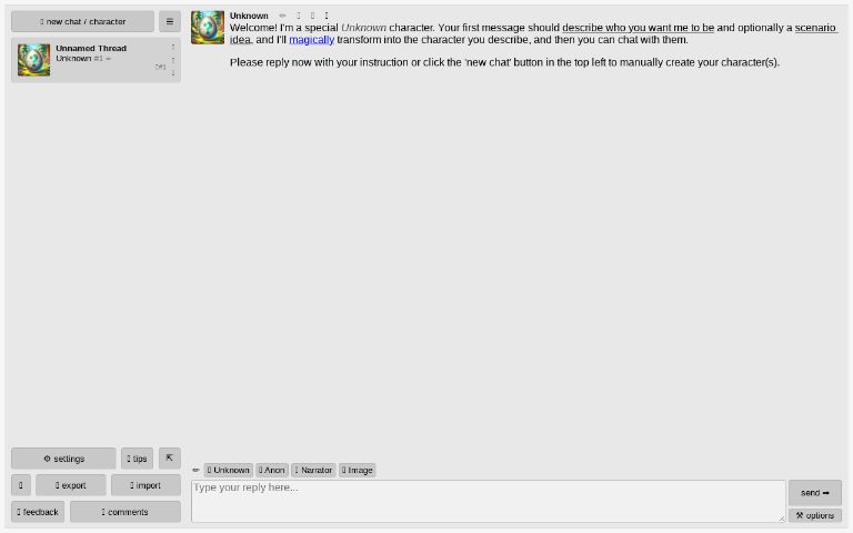 AI Character Chat (free, no sign-up, unlimited) - Talk to AI Characters ...