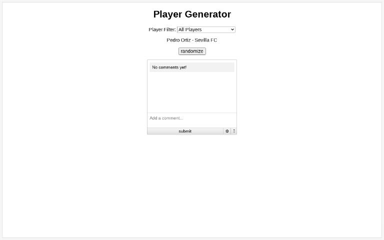 Player Generator