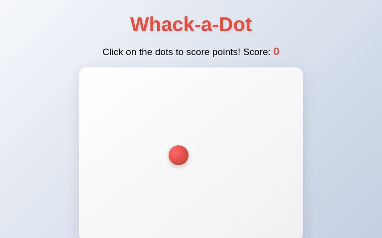 Whack-a-Dot ― Perchance Generator