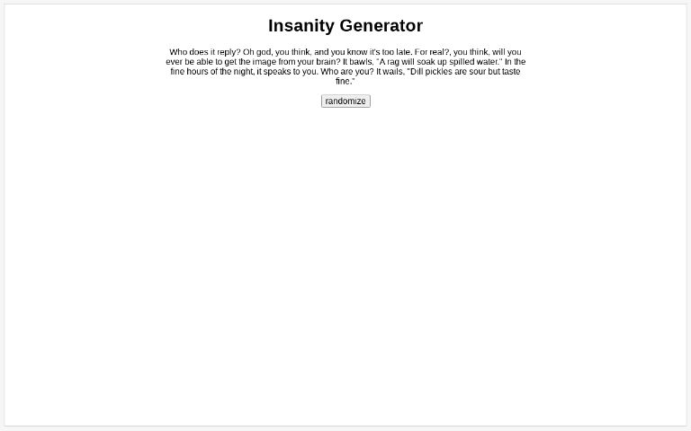 What Cbat Has Done To Your Mind ― Perchance Generator