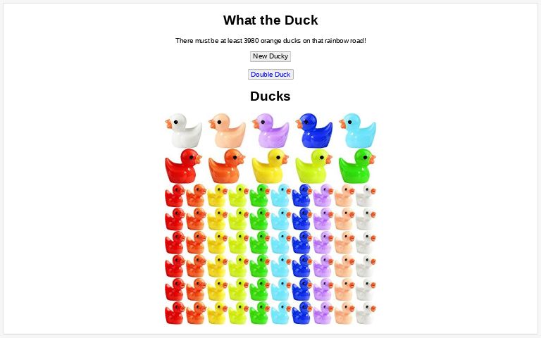 What the Duck ― Perchance Generator