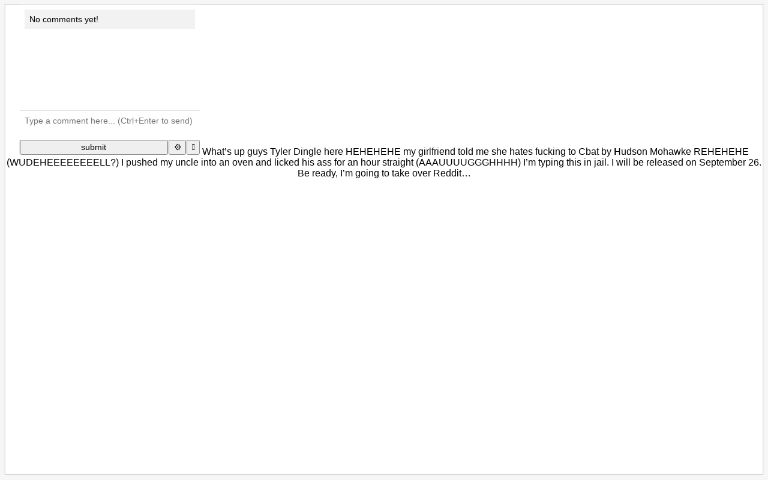 Whats Up Guys Tyler Dingle Here ― Perchance Generator