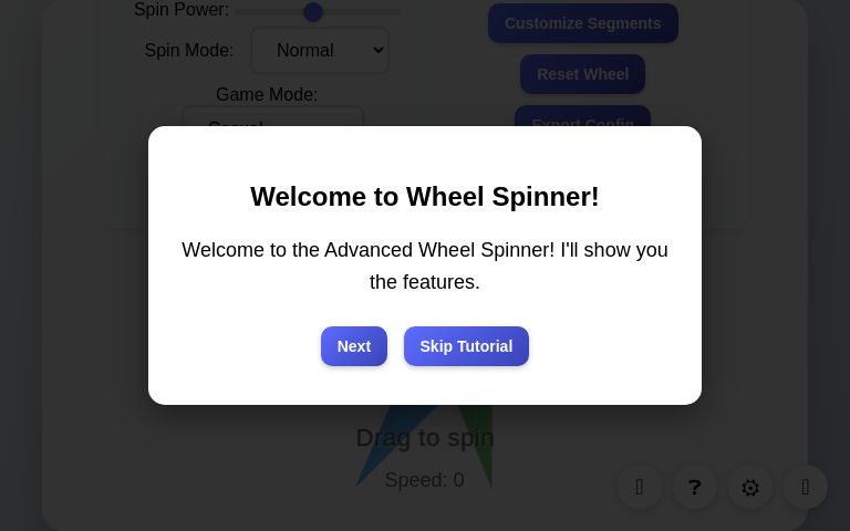 Spin the Wheel! ― Perchance Generator