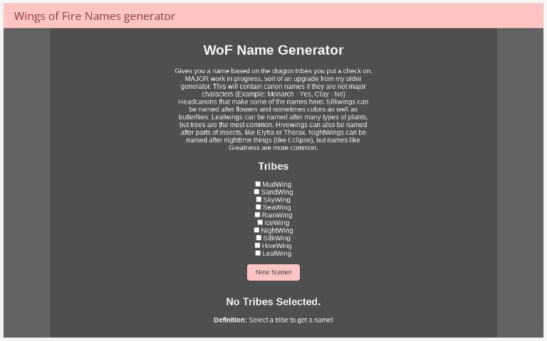WoF Name Generator