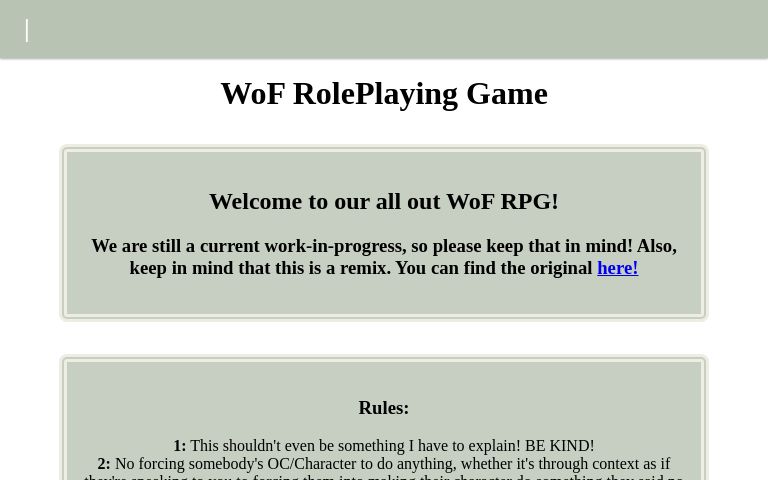 Wings of Fire RP ― Perchance Generator