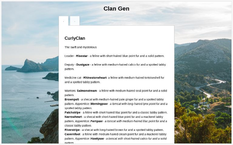 Clan Gen