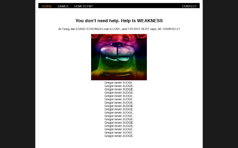 You don’t need help. Help is WEAKNESS ― Perchance Generator