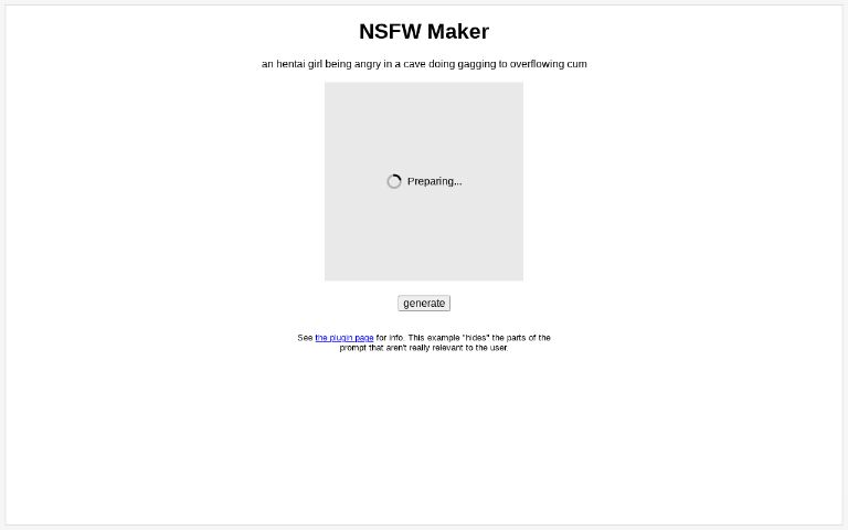 NSFW Maker ― Perchance Generator