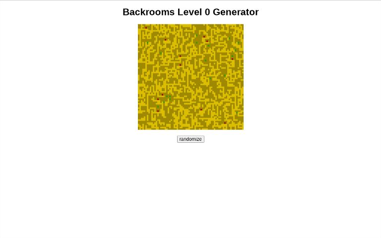 Backrooms Level 0 Generator
