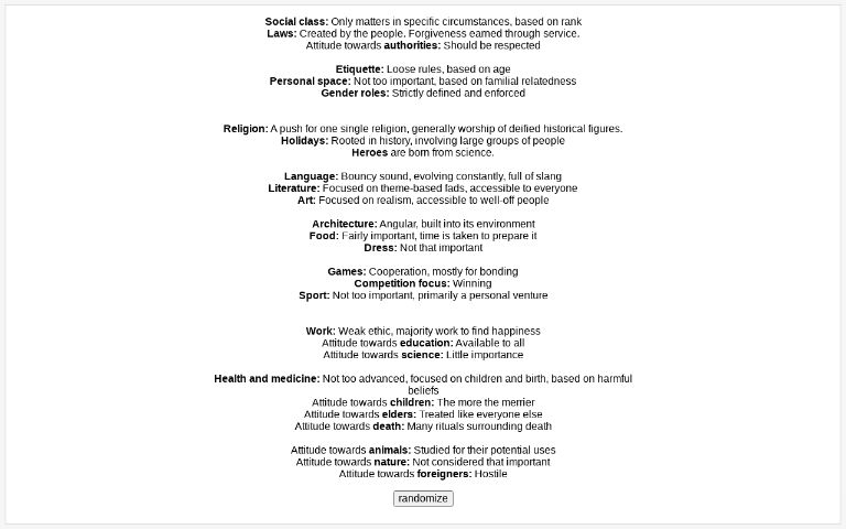 Culture Generator Transfer