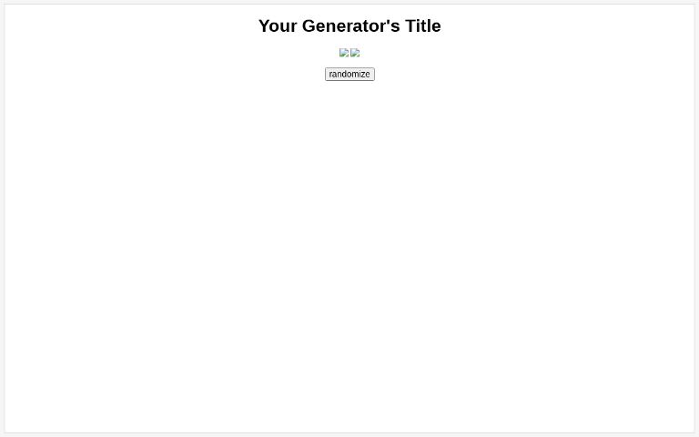 Wljbj1175p ― Perchance Generator