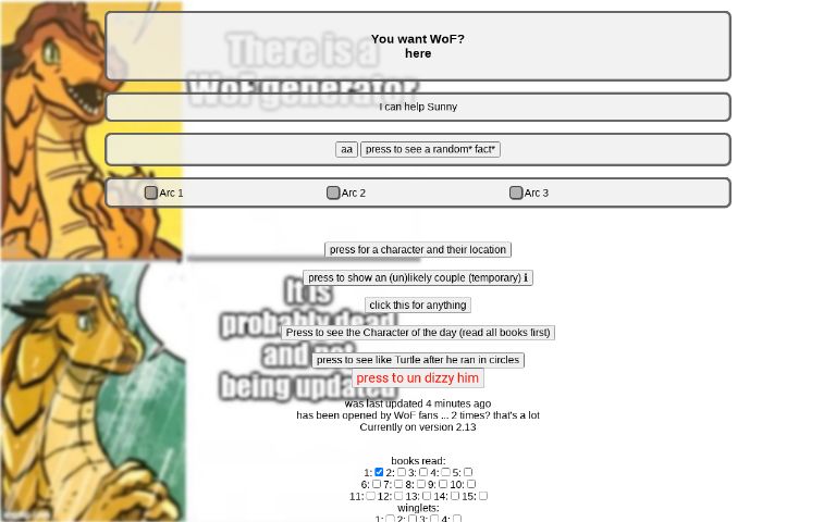 Wof Generator Code Rewrites