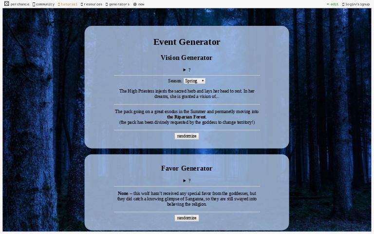 Event Generator