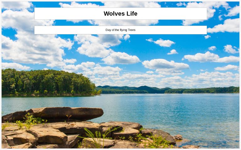 Wolves Life ― Perchance Generator