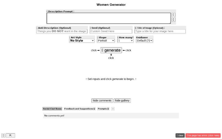 Women Generator
