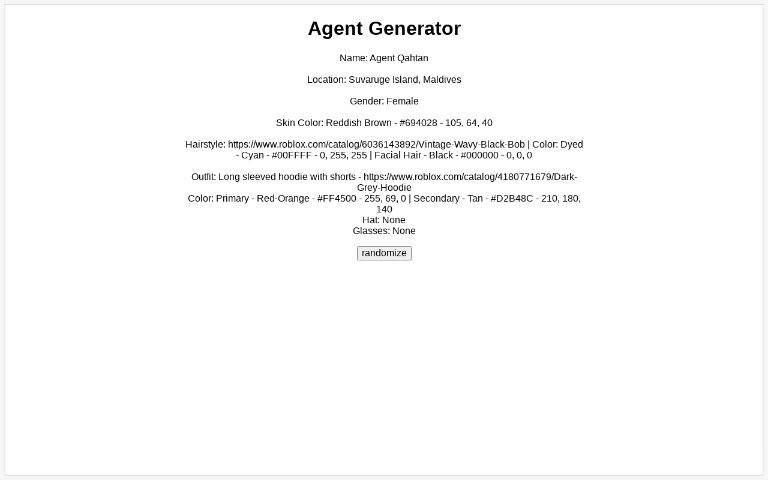 Agent Generator